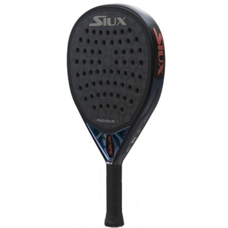 Pala de Pádel Siux Pegasus 3 2025/ Negro y Azul - Ontronic